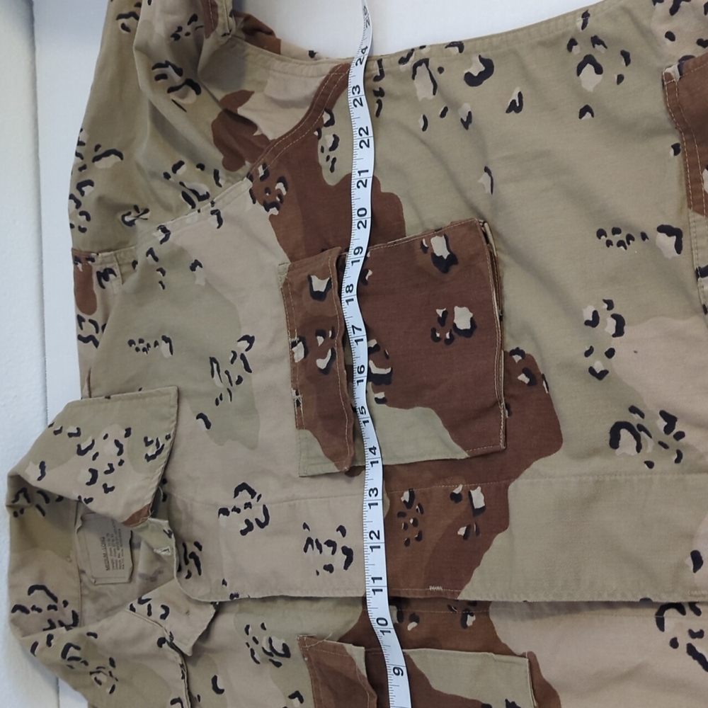 Vintage Military Desert Storm Camouflage Coat Combat … - Gem